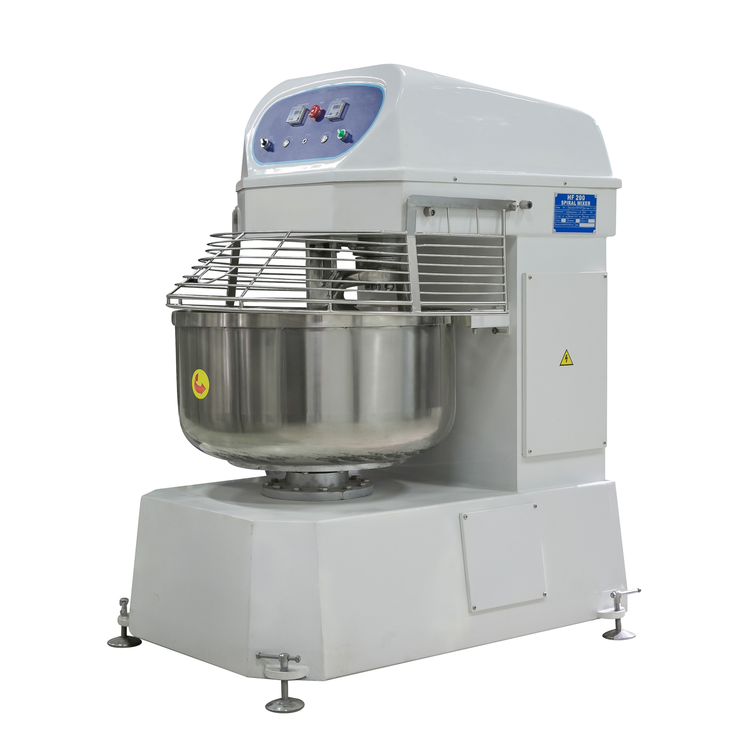 Wholesale 80L 120L 200L 240L sprial mixer dough mixer commercial bakery equipment industrial ...